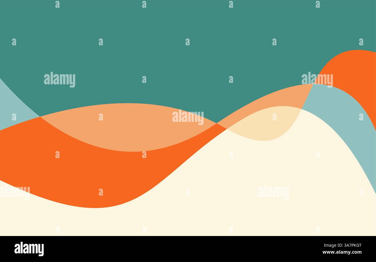 Fluid abstract line colorful gradient wave shape vector. abstract ...