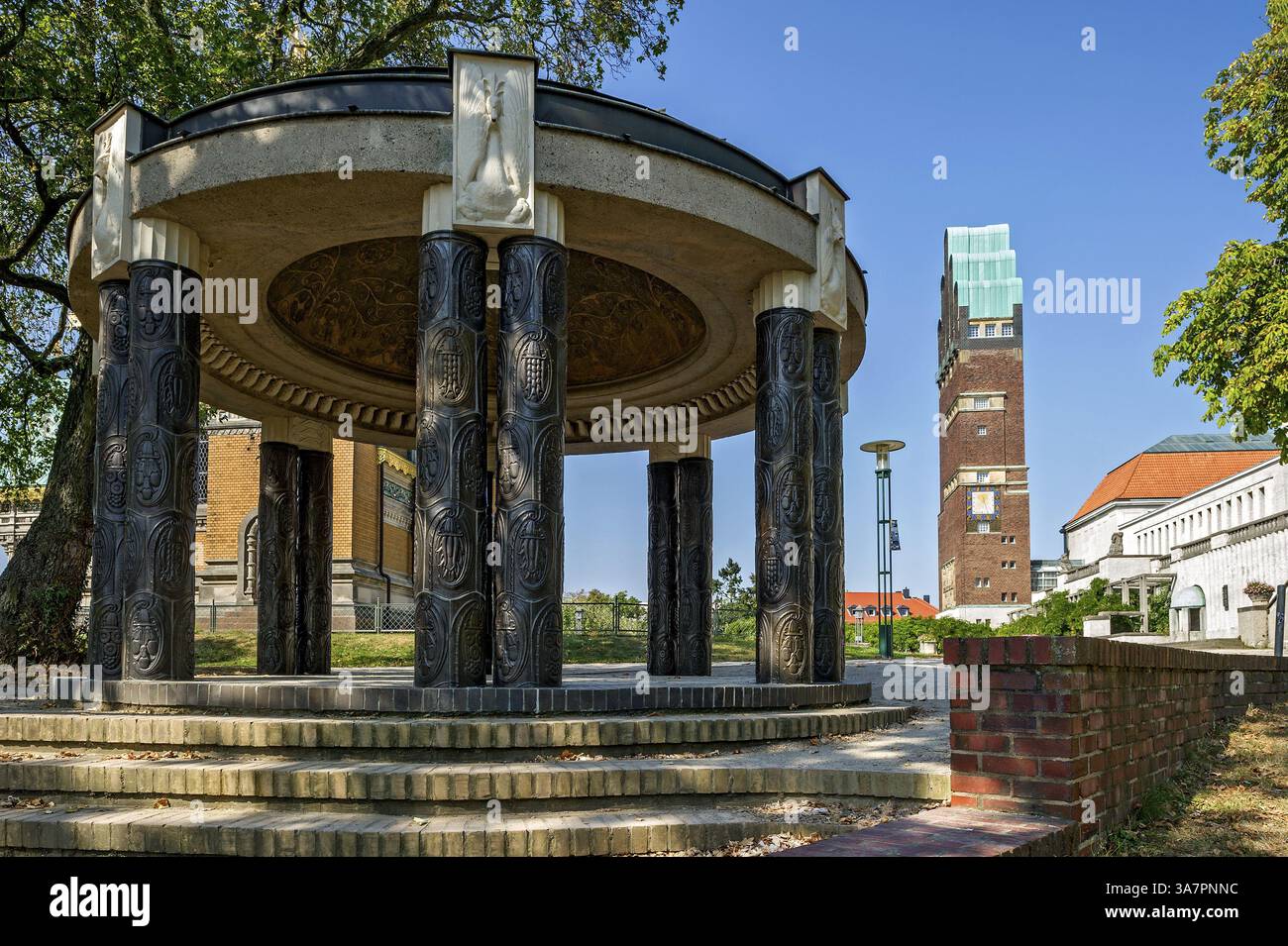 Swan Temple by Albin Mueller, Tower, Wedding Tower by Joseph Maria ...