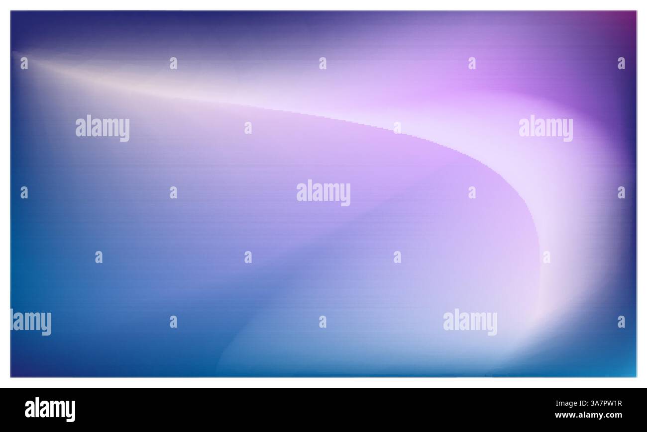 Abstract gradient background with blue and purple flowing curves Stock ...
