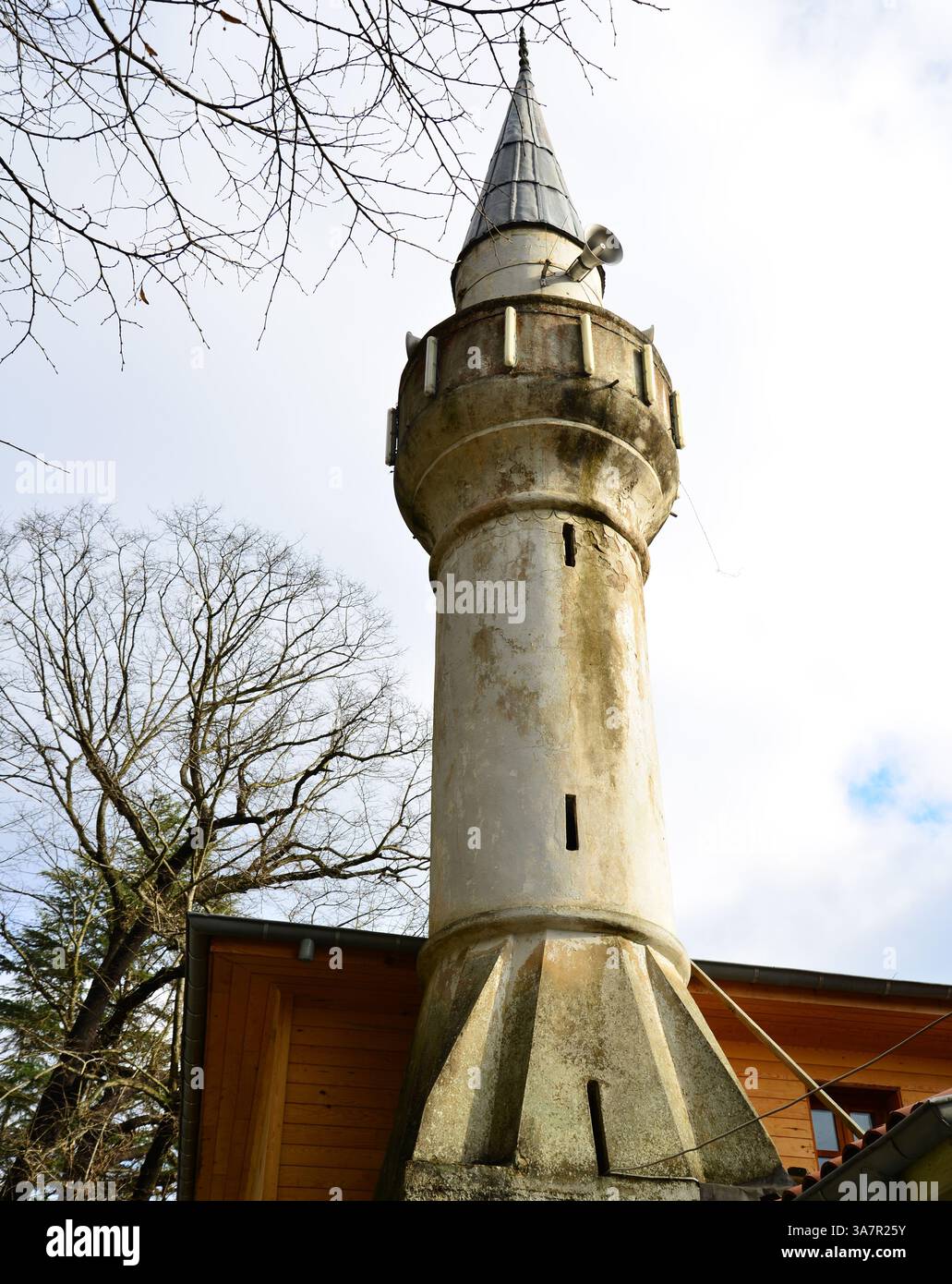 Historical Akbaba Canfeda Hatun Mosque and Tomb in Beykoz, Istanbul ...