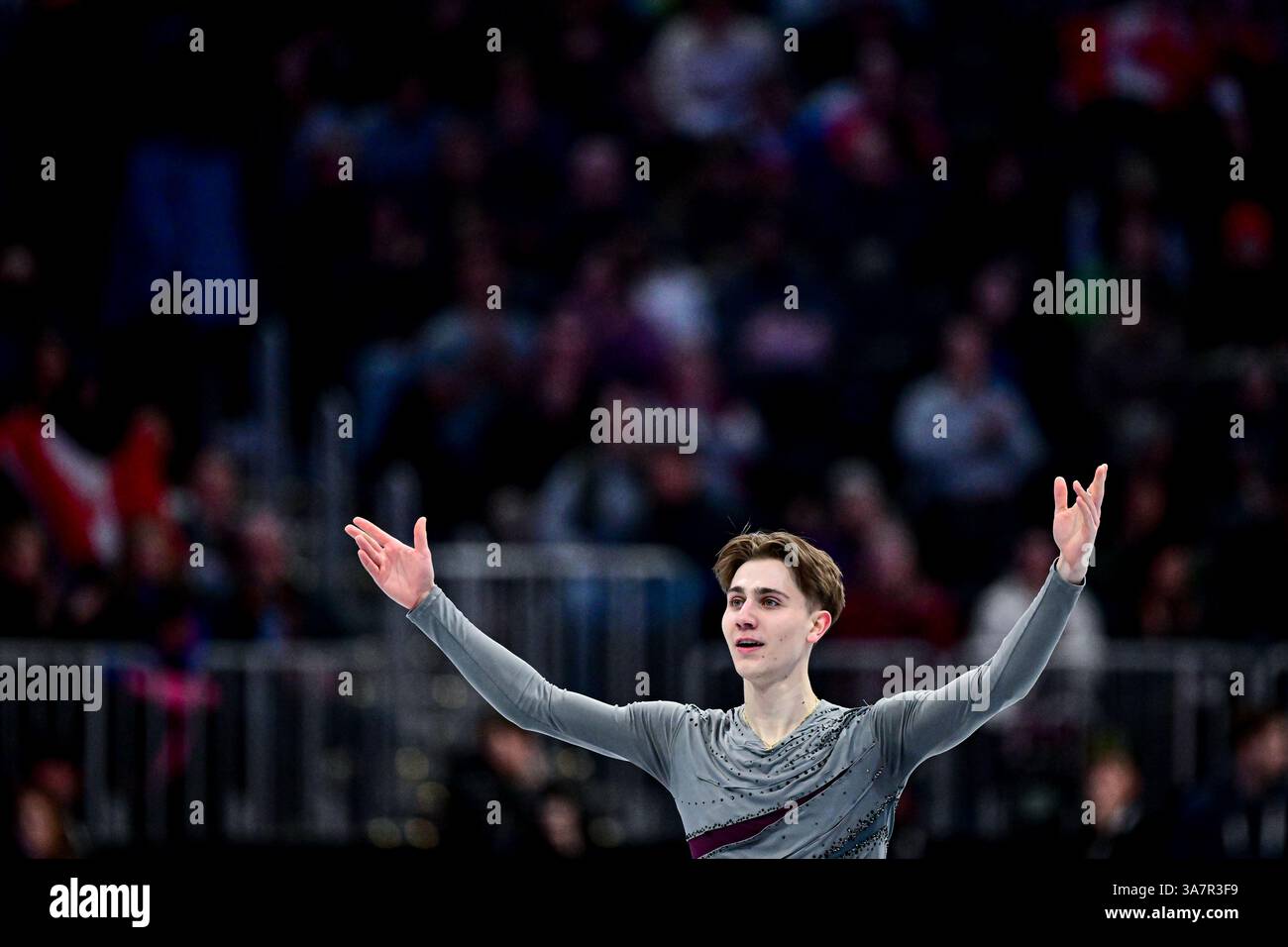 Roman SADOVSKY (CAN), during Men Short Program, at the ISU World Figure ...