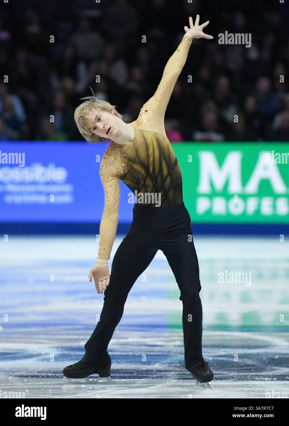 Daniel Grassl of Italy performs during the Men's Short Program at the ...