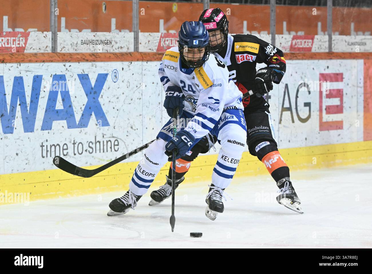 27/03/2025, Bern, Postfinance Arena, Women's League Final 3: SC Bern ...