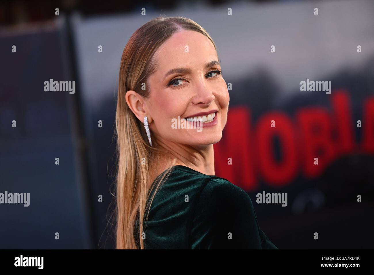 London, UK. 27 March 2025. Joanne Froggatt attending the UK premiere of ...