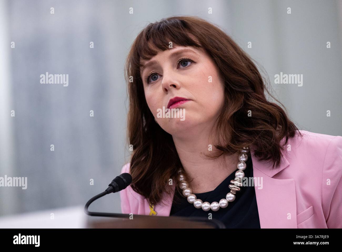 Arielle Roth at her Senate Committee on Commerce, Science, and ...