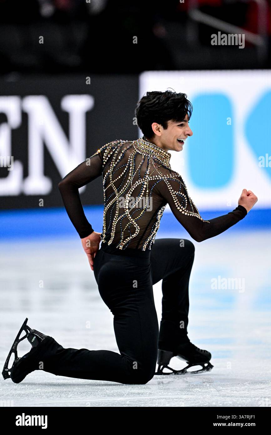 Donovan CARRILLO (MEX), during Men Short Program, at the ISU World ...