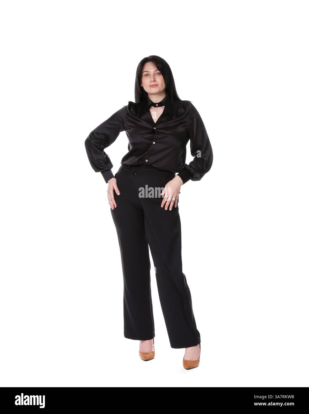 Full size portrait positive Cut Out Stock Images & Pictures - Alamy