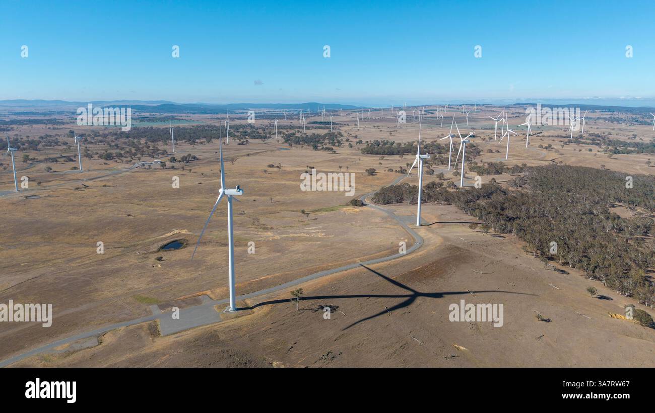 wind powered turbine farm south of Sydney,Australia Stock Photo - Alamy