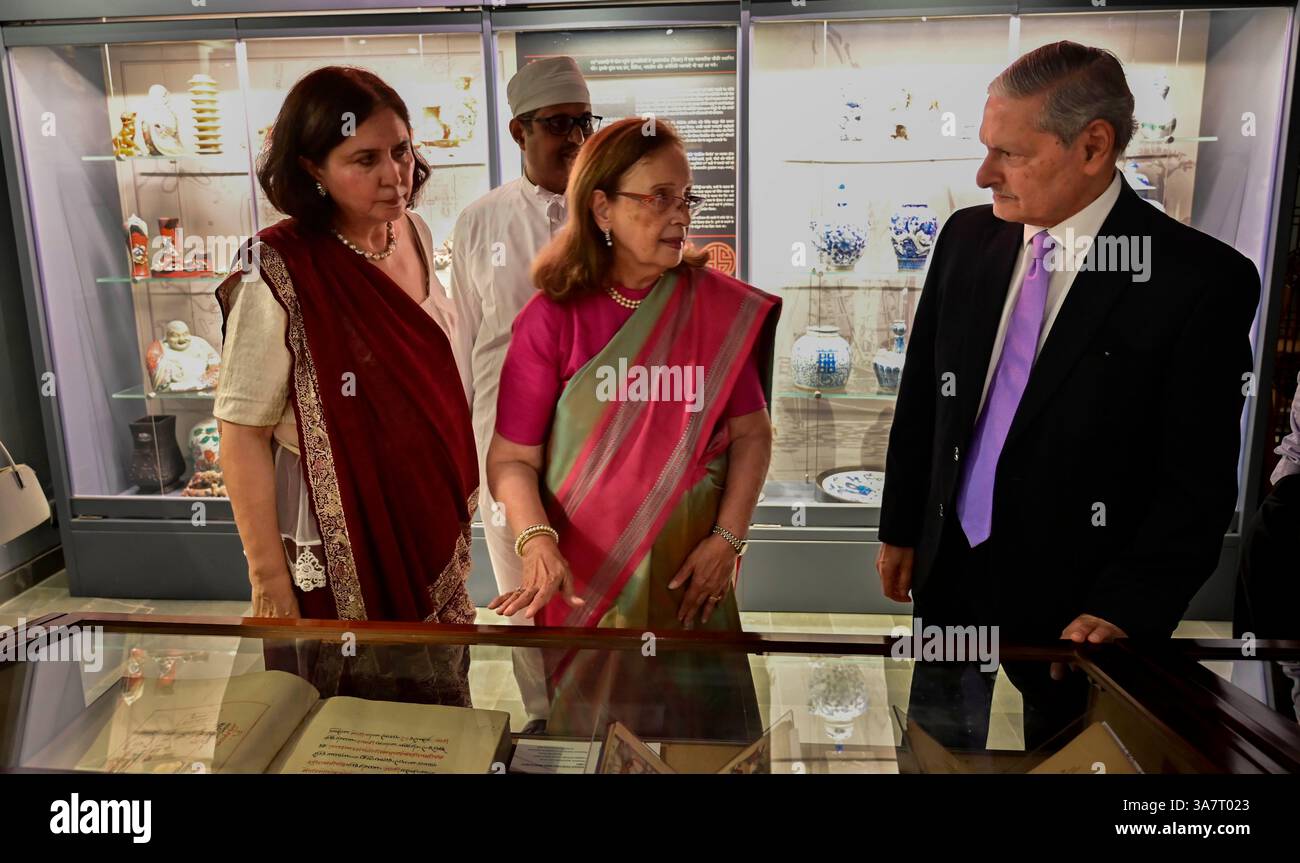 MUMBAI, INDIA - MARCH 27: Firoza Punthakey-Mistree, Pheroza Godrej ...