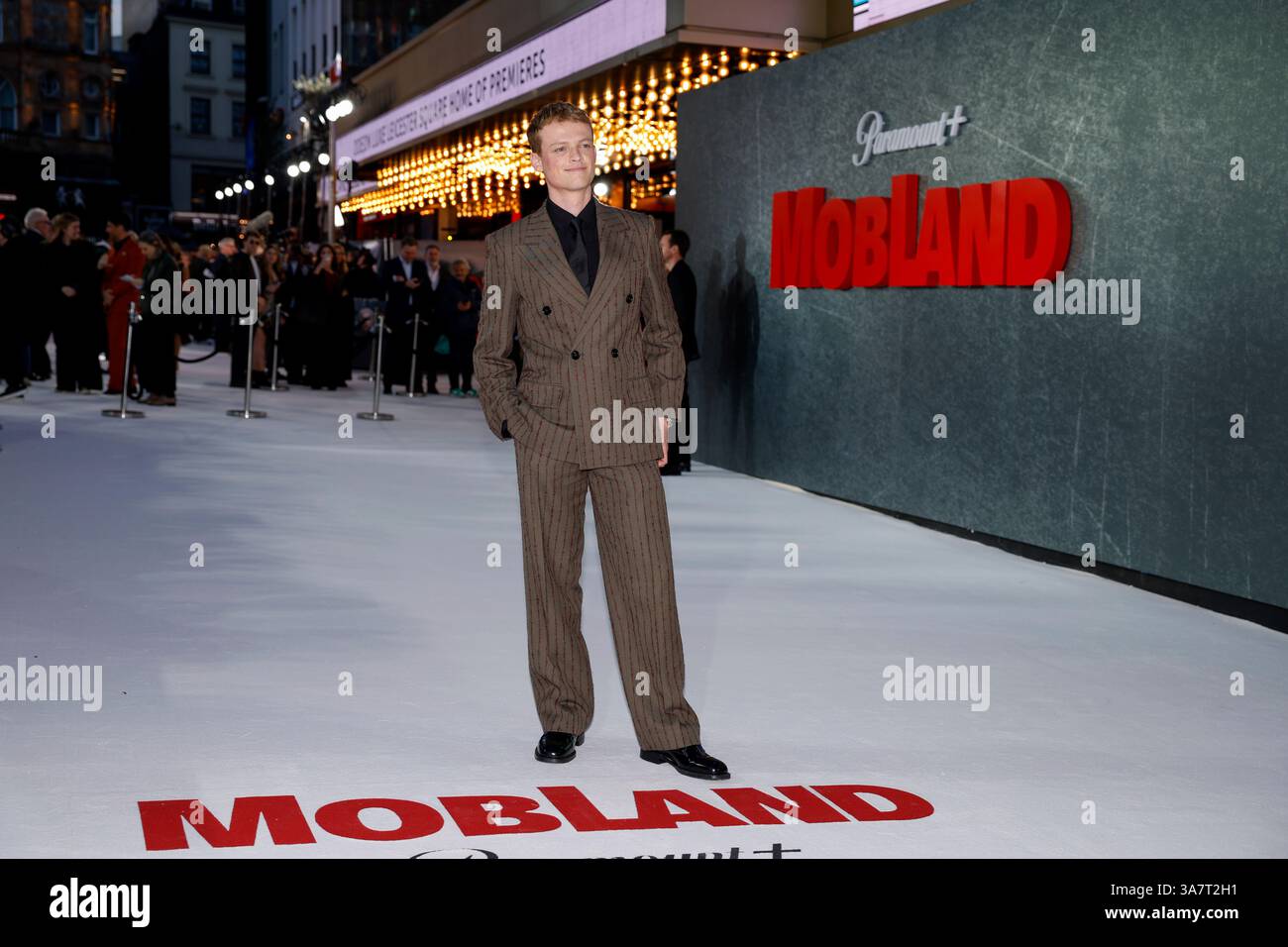 Anson Boon poses for photographers upon arrival at the premiere of ...