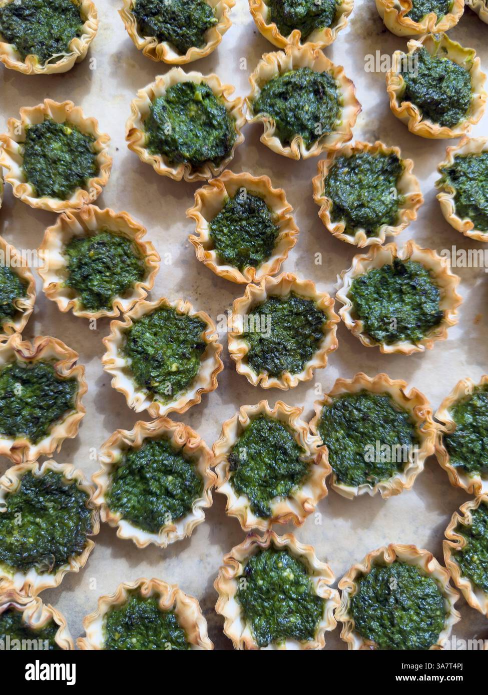 Mini spanakopita hi-res stock photography and images - Alamy