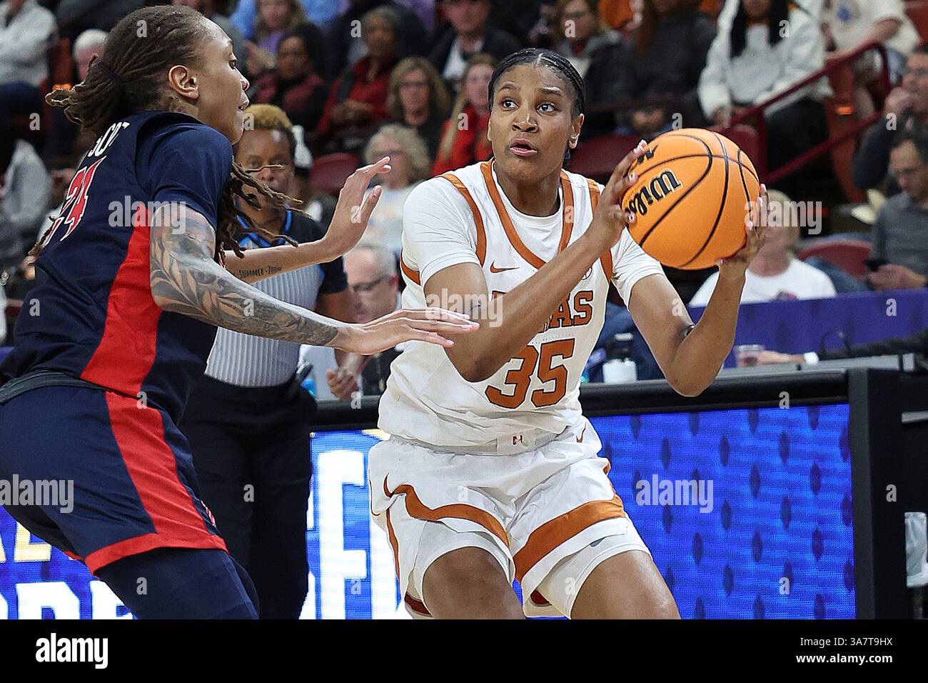 GREENVILLE, SC - MARCH 07: Texas Longhorns forward Madison Booker (35 ...