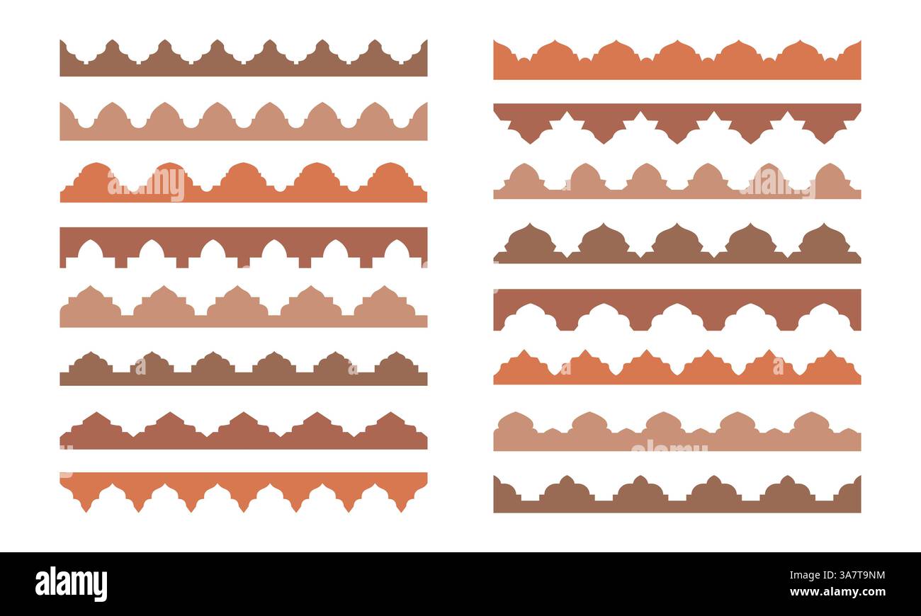 Arab morocco shapes, Islamic Saudi old pattern decor, uae oman qatar ...