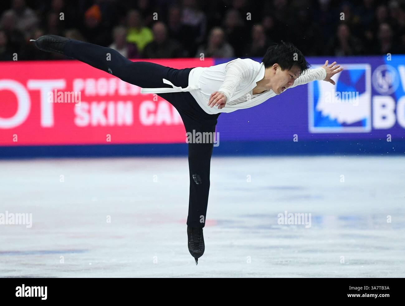 Adam Siao Him Fa of France performs during the Men's Short Program at ...