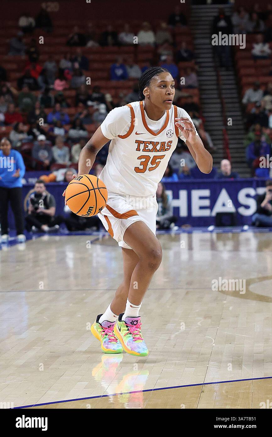 GREENVILLE, SC - MARCH 07: Texas Longhorns forward Madison Booker (35 ...