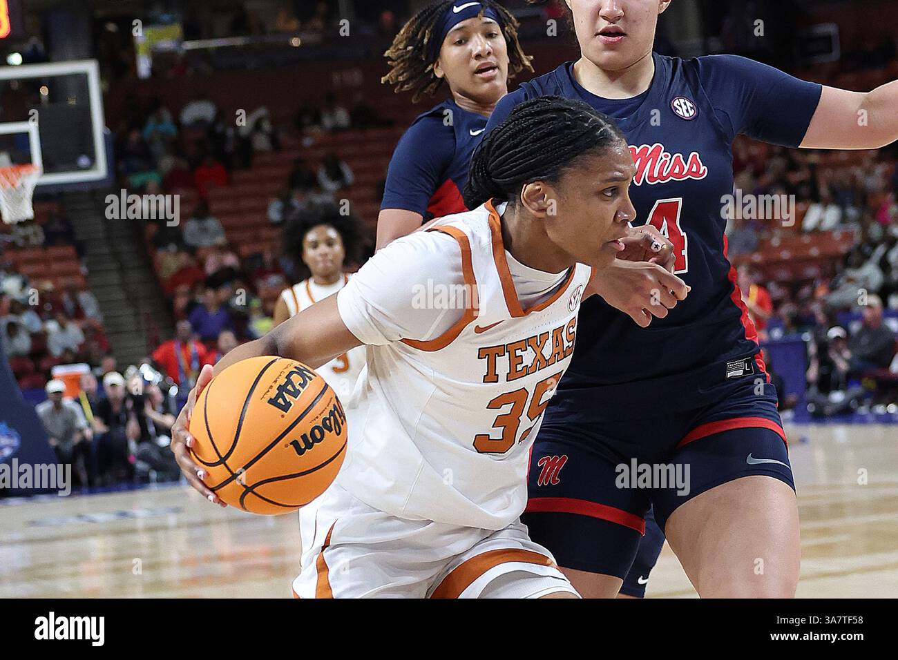 GREENVILLE, SC - MARCH 07: Texas Longhorns forward Madison Booker (35 ...