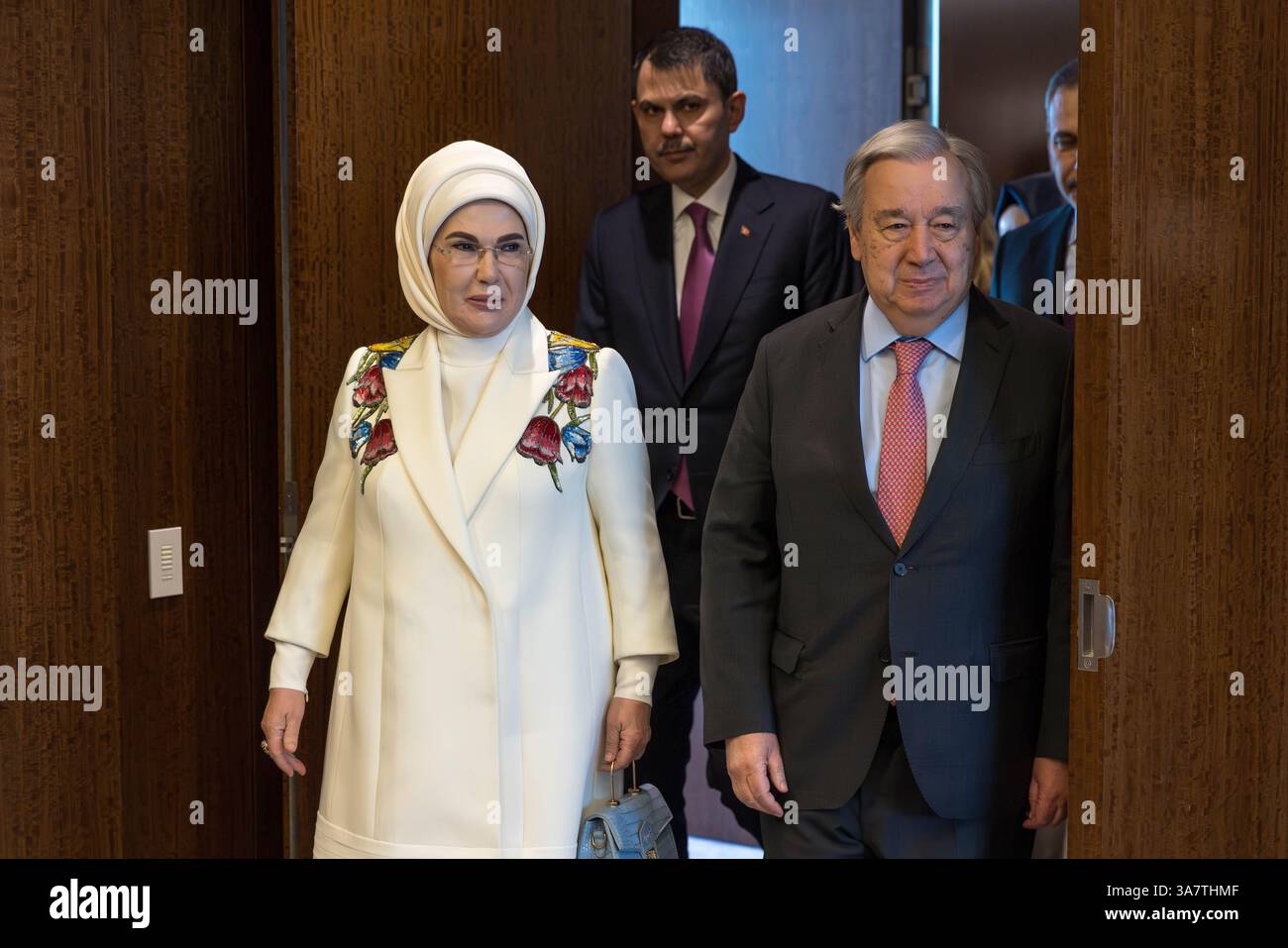 New York, United States . 27th Mar, 2025. Secretary-General Antonio ...