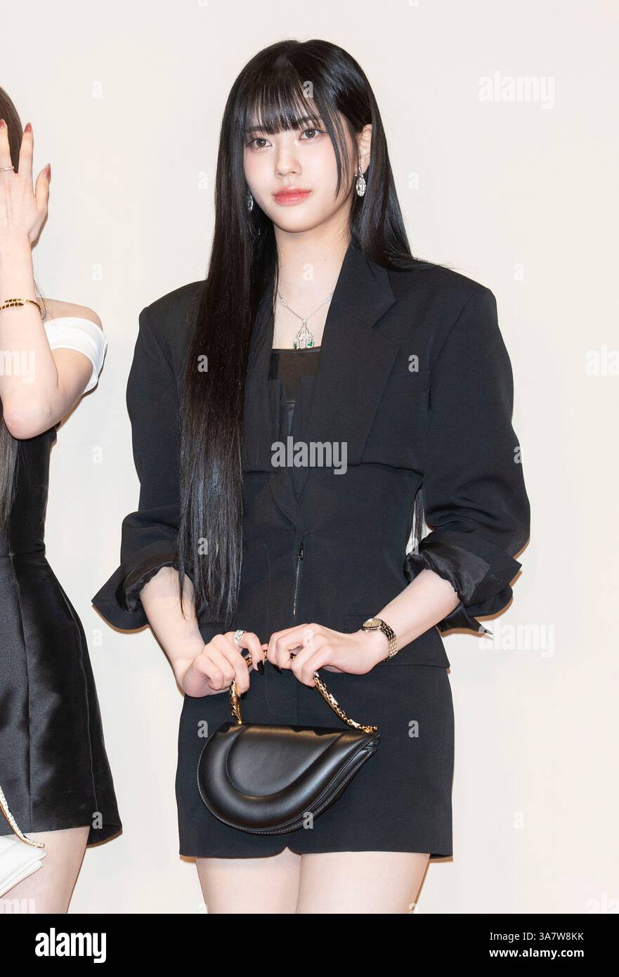 Seoul, South Korea. 27th Mar, 2025. Japanese singer Koko, members of K ...