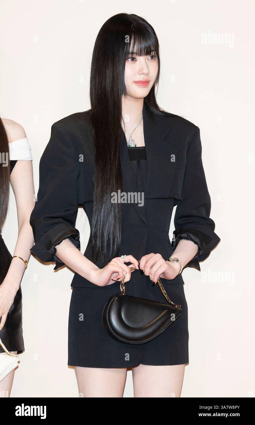 Seoul, South Korea. 27th Mar, 2025. Japanese singer Koko, members of K ...