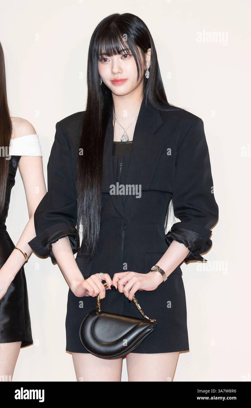 27 March 2025 - Seoul South Korea: Japanese singer Koko, members of K ...