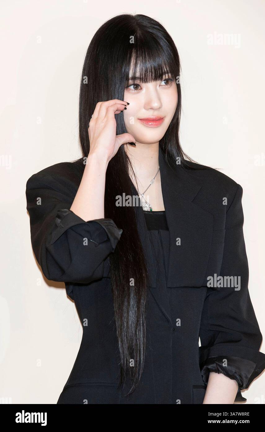 27 March 2025 - Seoul South Korea: Japanese singer Koko, members of K ...