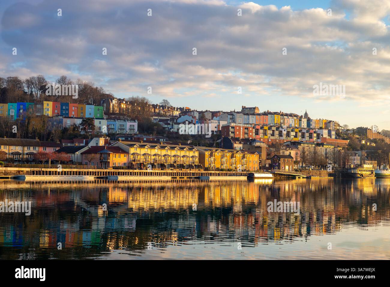 Pooles Wharf swing bridge at Bristol harbour UK Stock Photo - Alamy