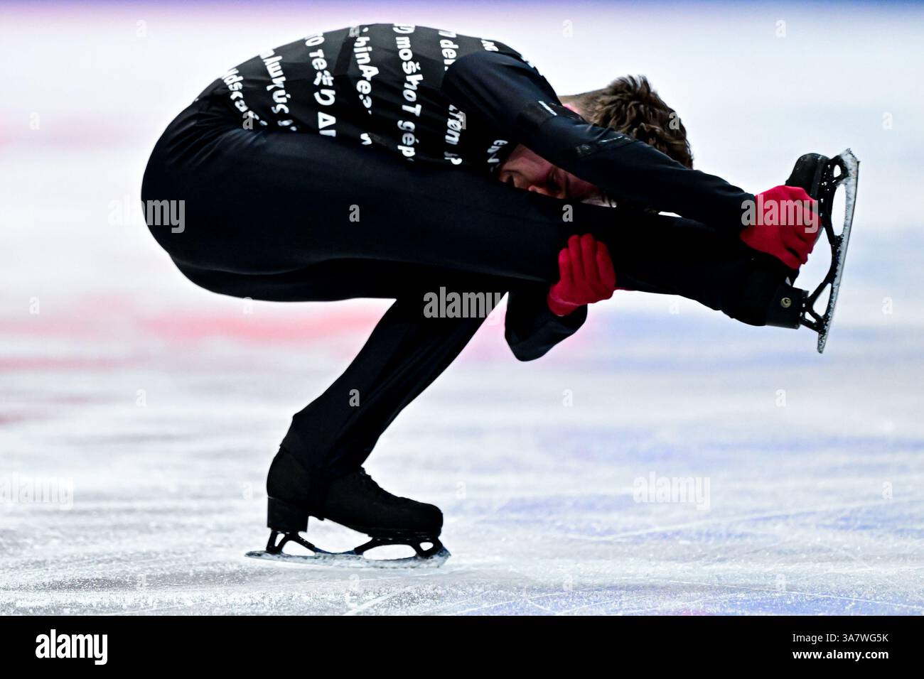 Lukas BRITSCHGI (SUI), during Men Short Program, at the ISU World ...