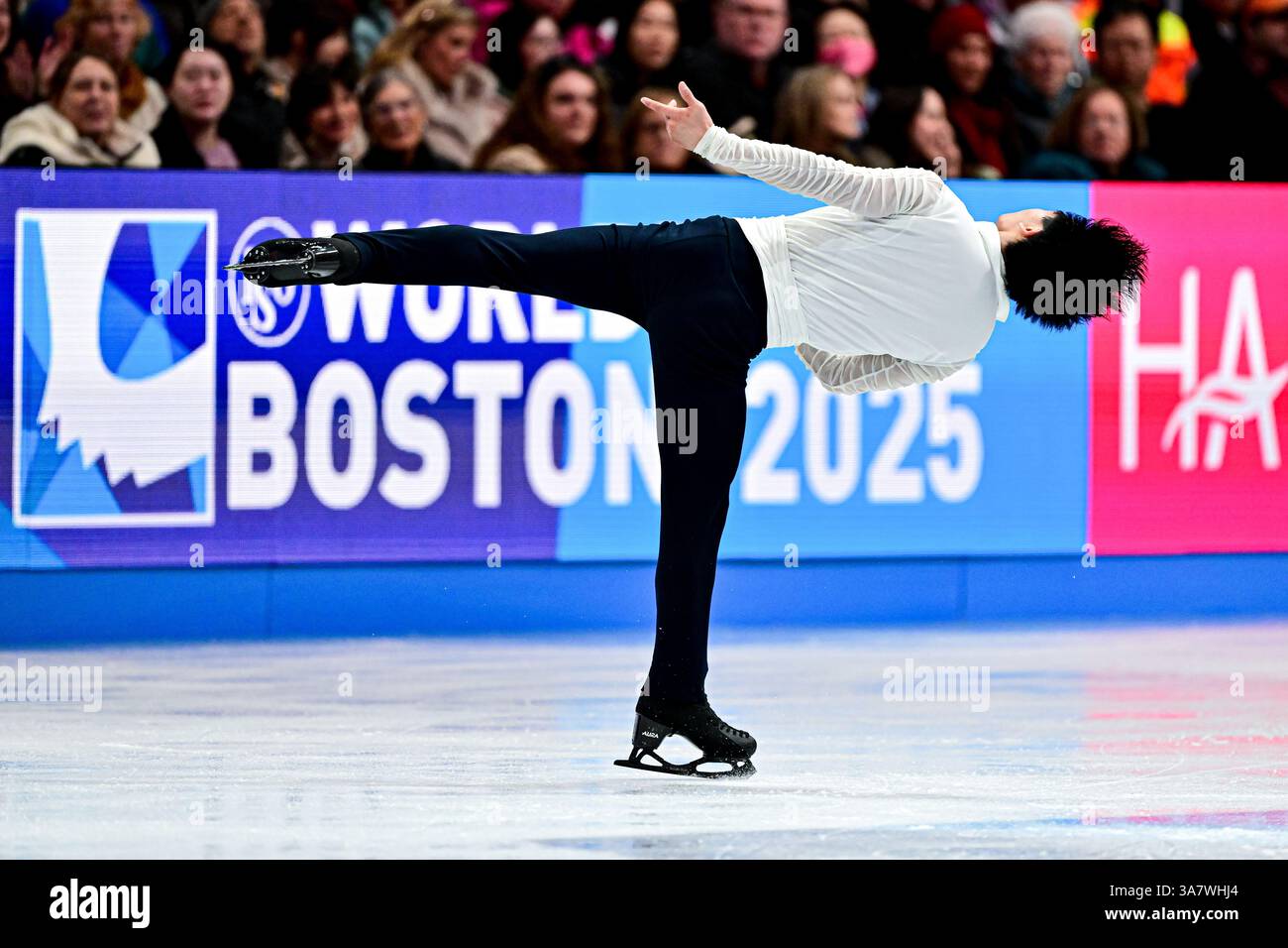 Adam SIAO HIM FA (FRA), during Men Short Program, at the ISU World ...