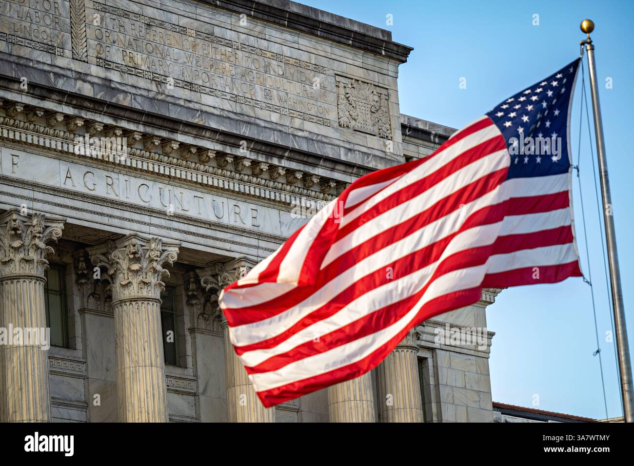 Usda american flag hi-res stock photography and images - Alamy