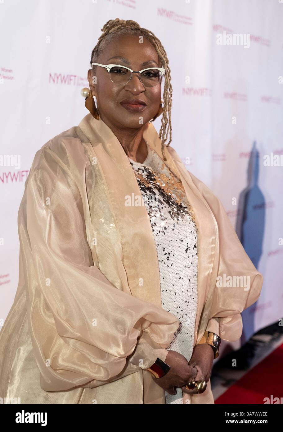 Lisa Cortes attends New York Women in Film & Television 45th annual ...