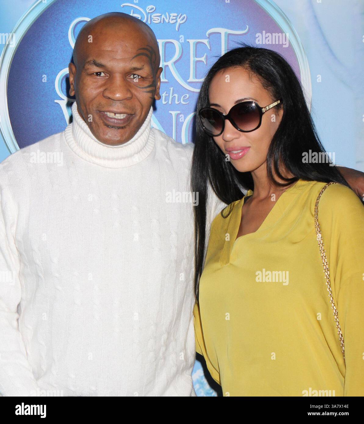 Oct. 20, 2012 - New York, New York, U.S. - MIKE TYSON and wife LAKIHA ...