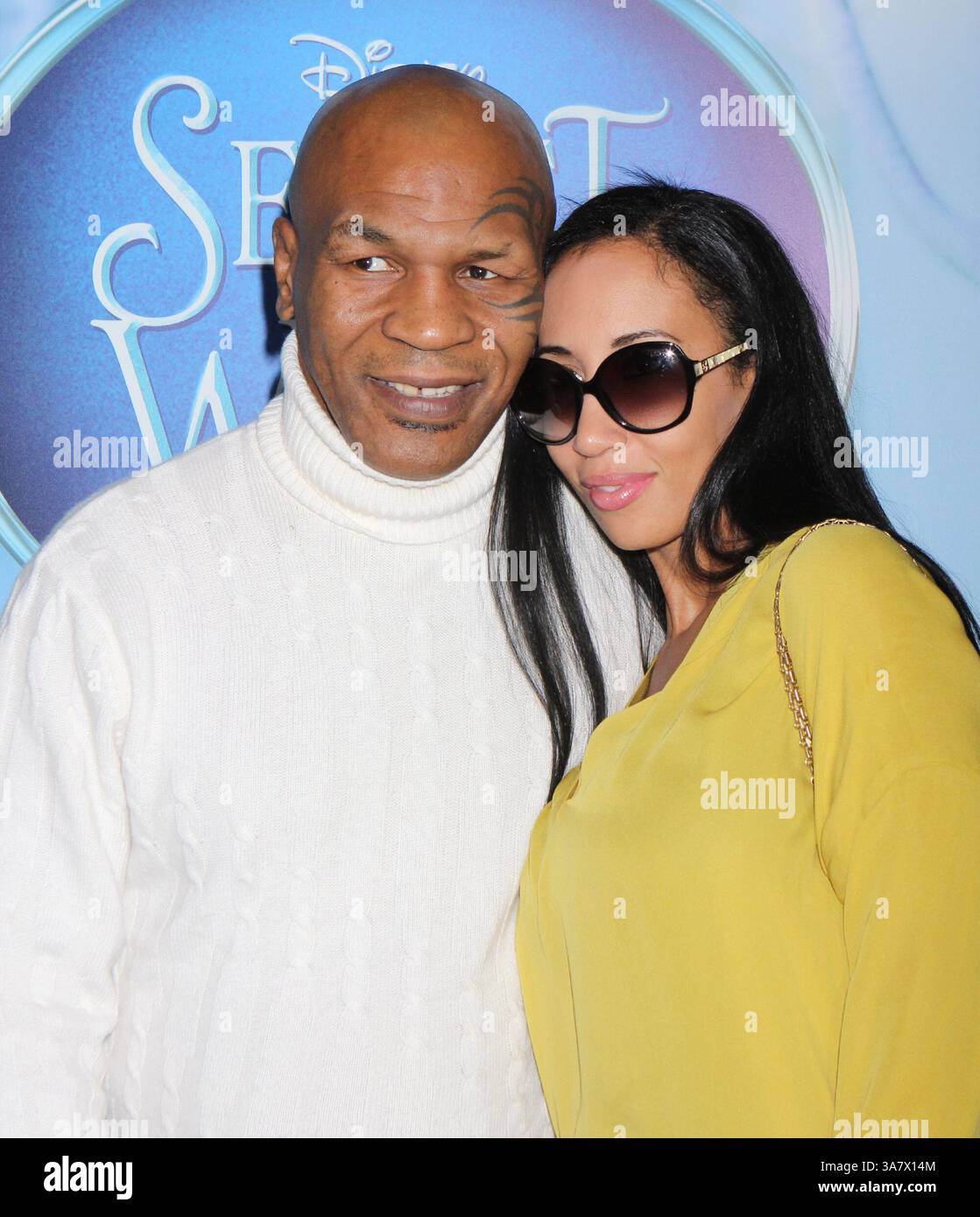 Oct. 20, 2012 - New York, New York, U.S. - MIKE TYSON and wife LAKIHA ...