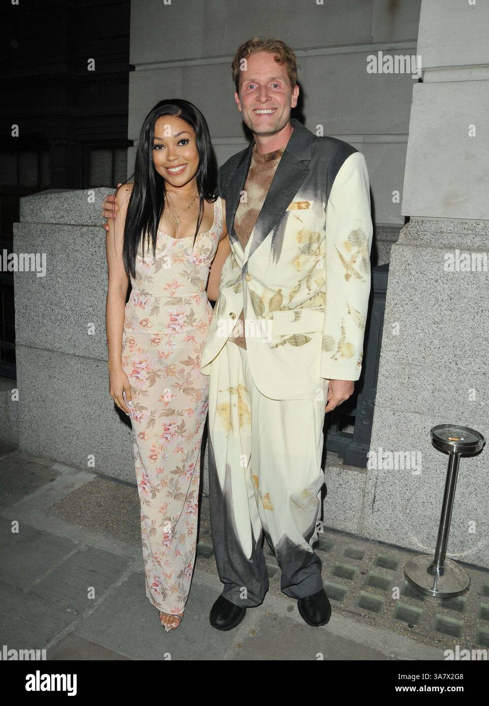 London, UK. 26th Mar, 2025. Dionne Bromfield and guest at the Spring ...