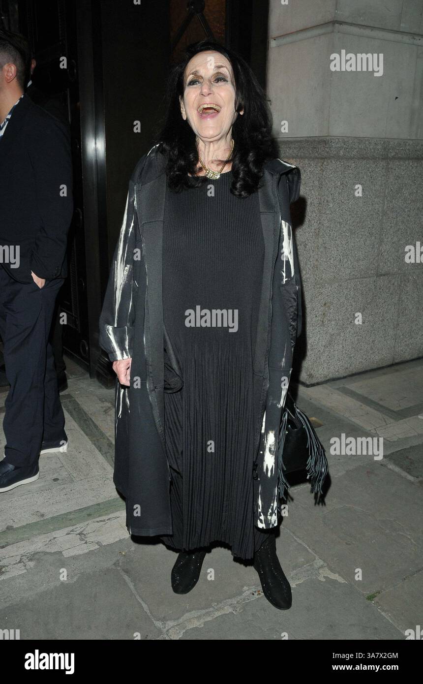 Lesley Joseph at the Spring Ball 2025, The London Cabaret Club ...