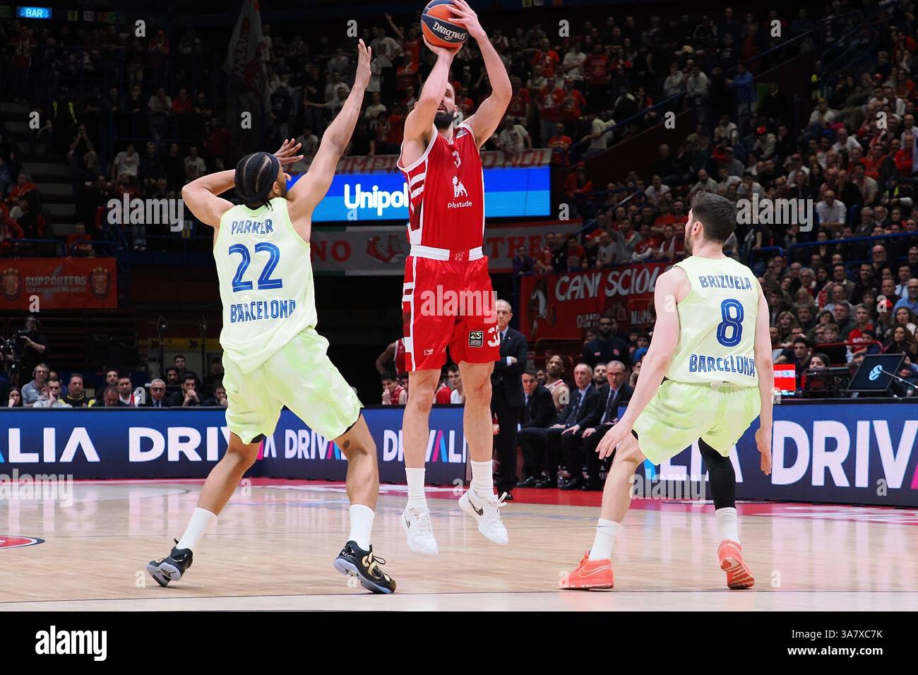 Nikola Mirotic (EA7 Emporio Armani Olimpia Milano) during EA7 Emporio ...