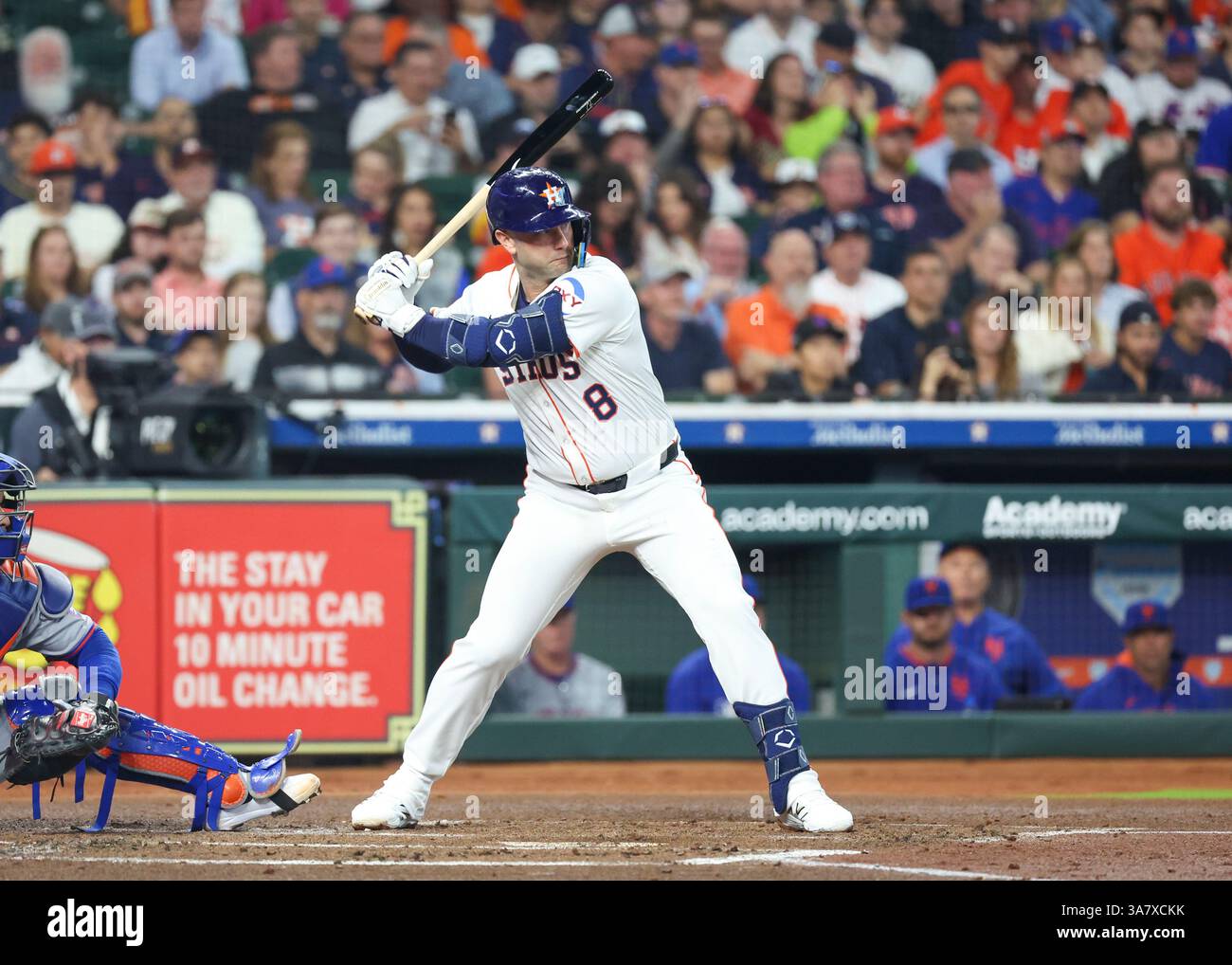 HOUSTON, TX - MARCH 27: Houston Astros first baseman Christian Walker ...