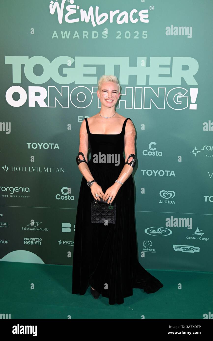 Milan, Red Carpet of the WEmbrace Awards 2025, conceived and organized ...