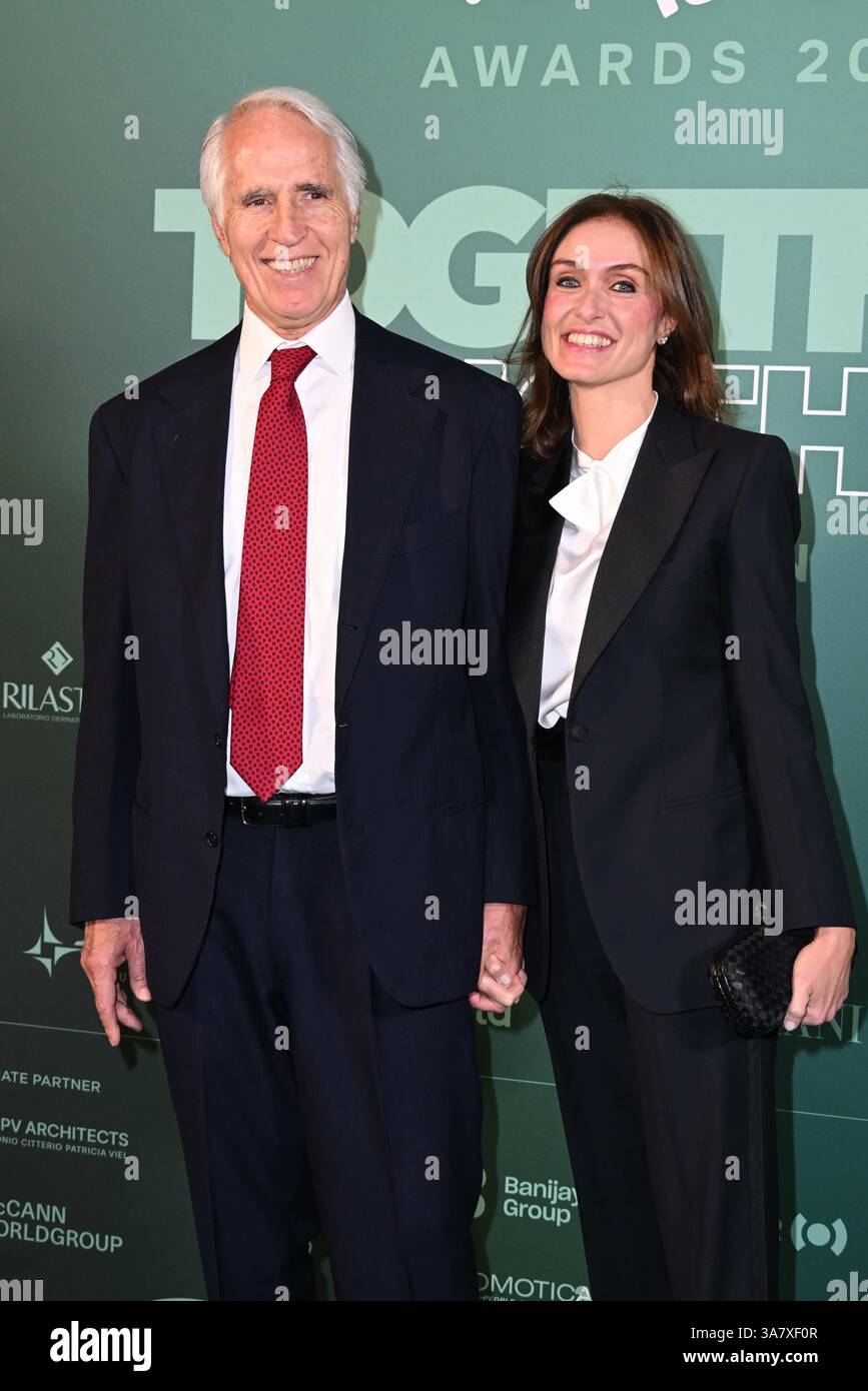 Milan, Red Carpet of the WEmbrace Awards 2025, conceived and organized ...