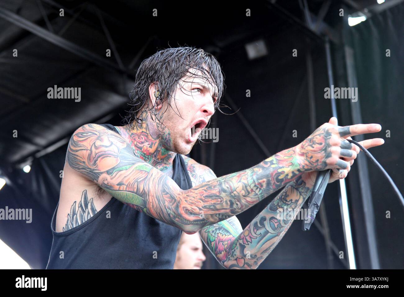 Nov. 1, 2012 - Huntington Beach, California, U.S. - Singer MITCH LUCKER ...