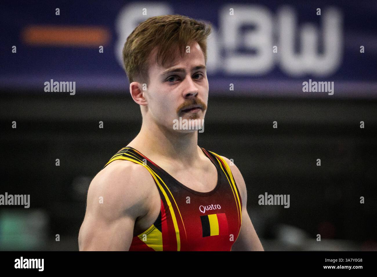 Stuttgart, Deutschland. 27th Mar, 2025. Nicola Cuyle (BEL)/40. EnBW DTB ...