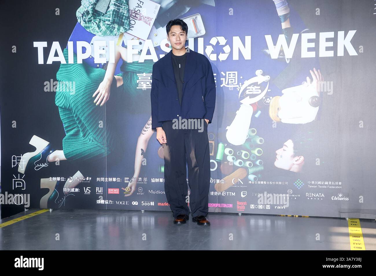 TAIPEI, CHINA - MARCH 27, 2025 - Taiwanese actor Bryant Ray attends the ...
