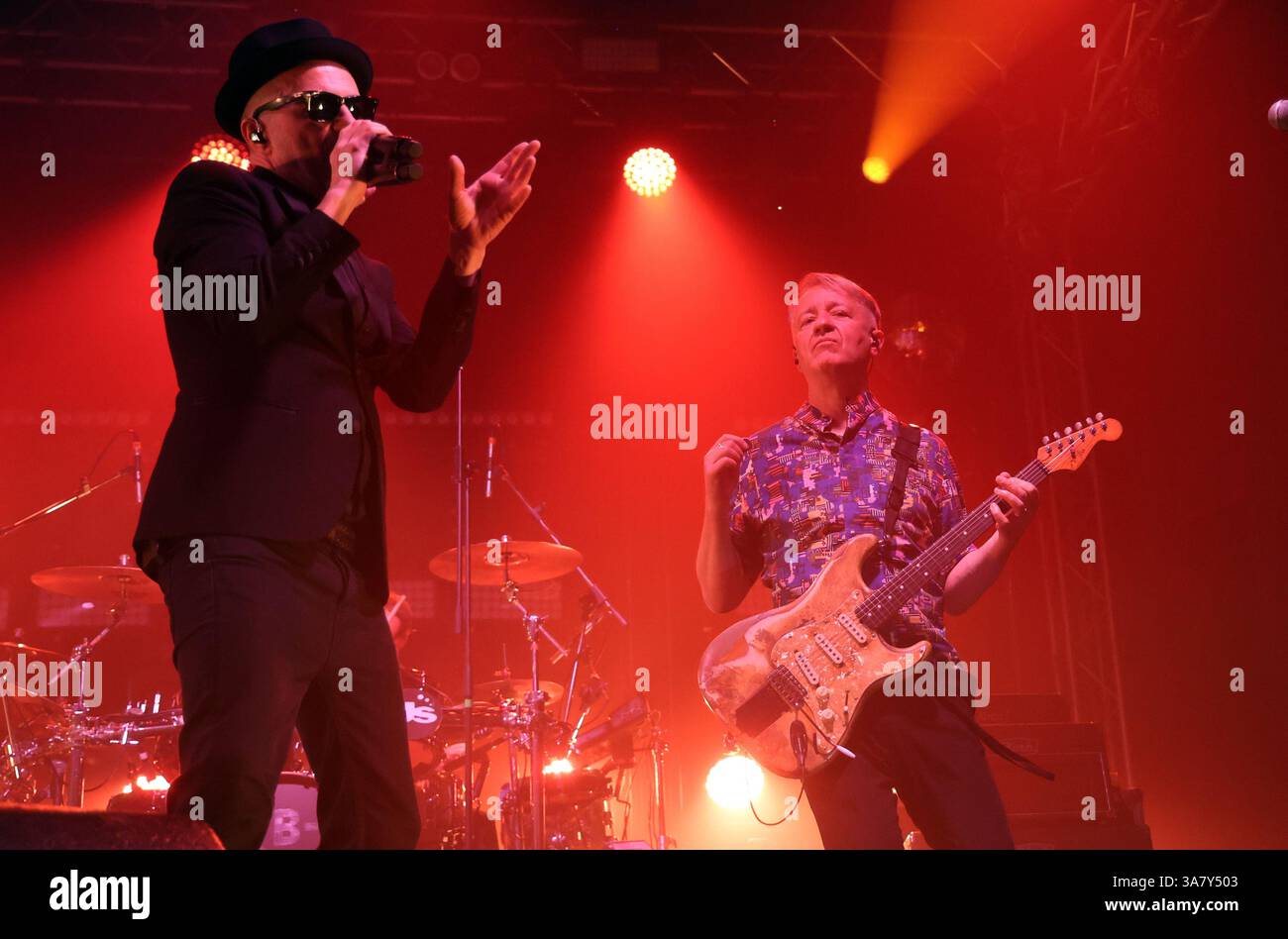Bologna, Italy. 27th Mar, 2025. Italian rock pop band Subsonica on ...