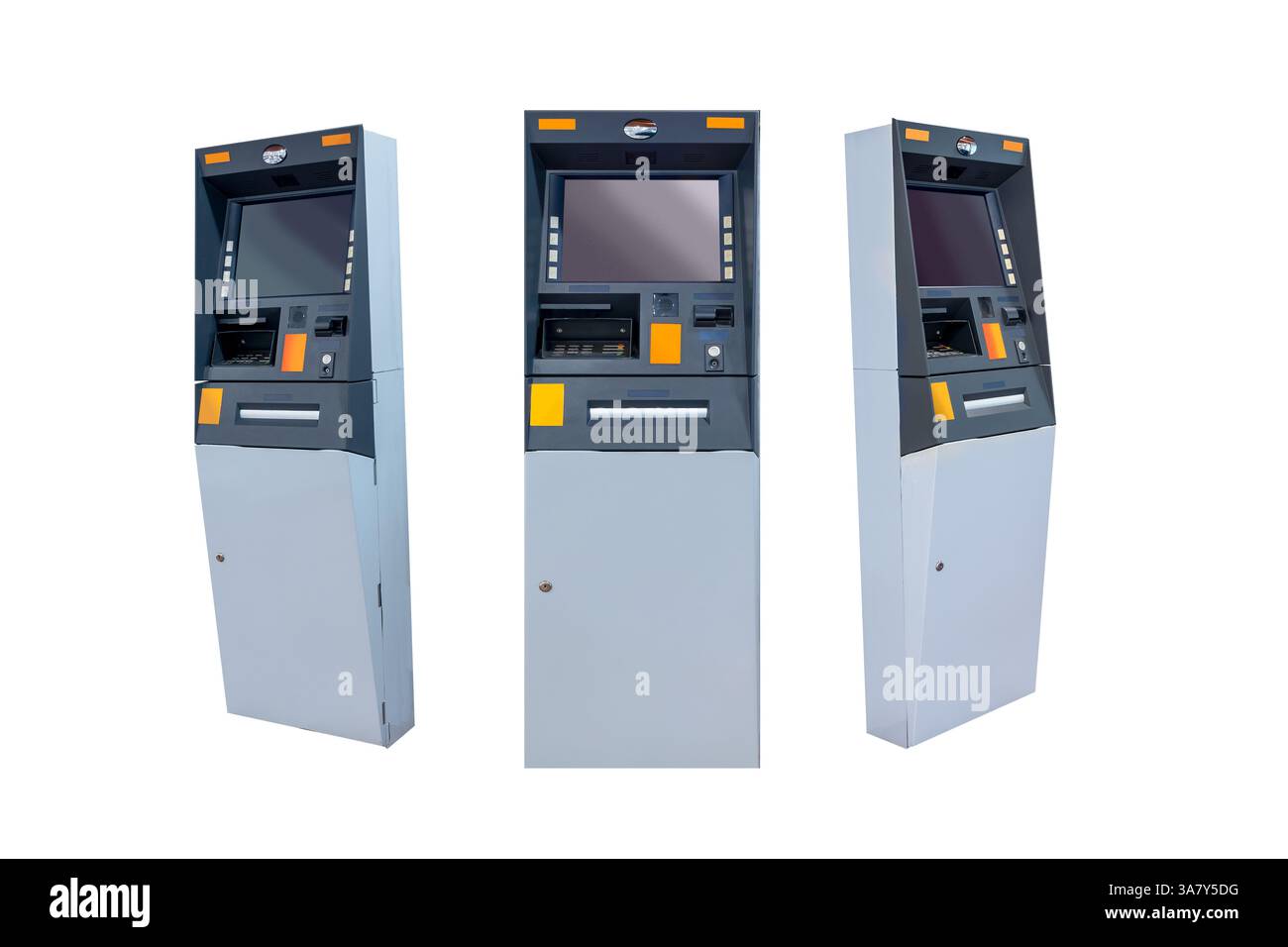 Modern automated cash machine Cut Out Stock Images & Pictures - Alamy