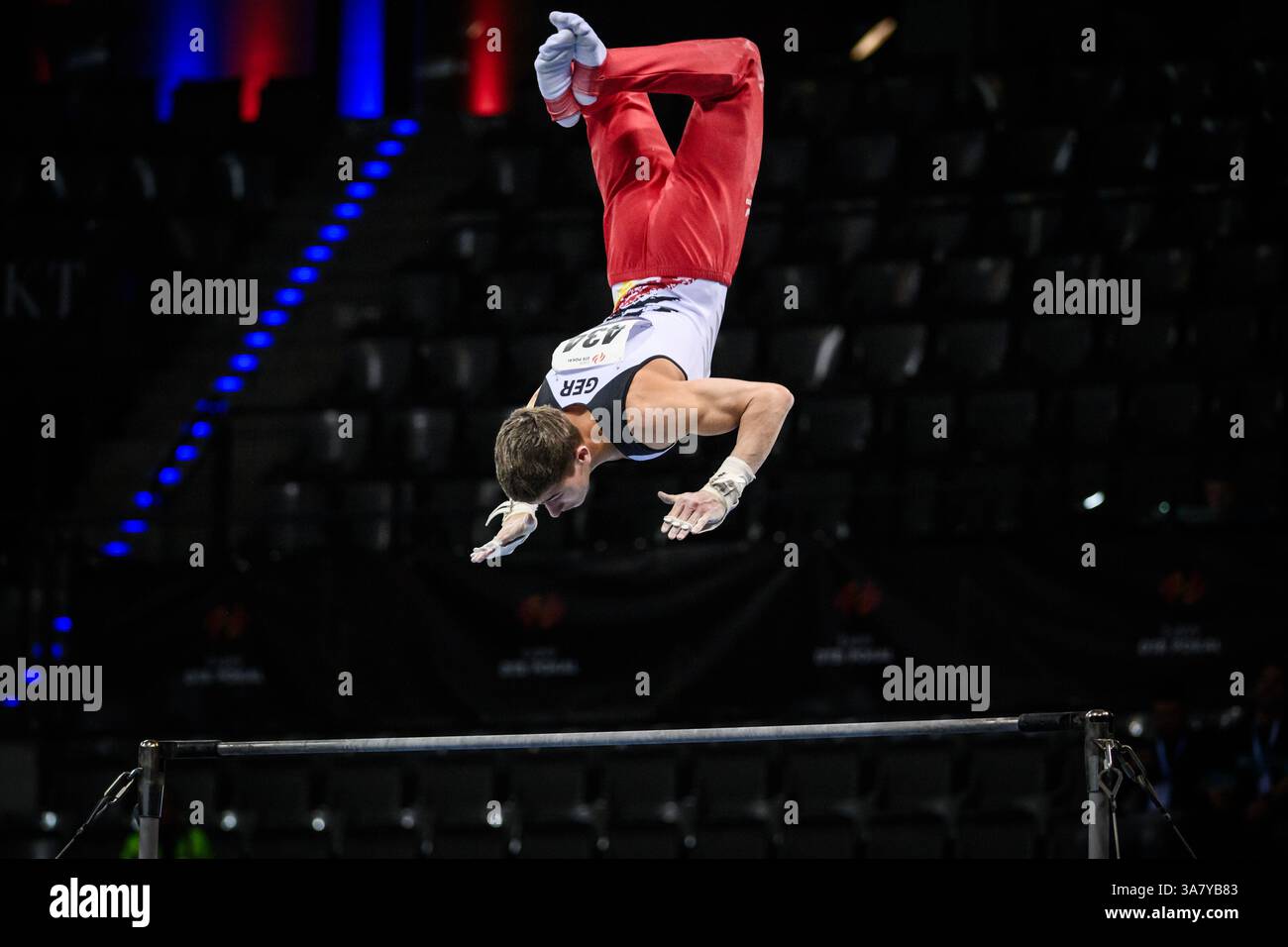 Stuttgart, Deutschland. 27th Mar, 2025. Timo Eder (GER, MTV Ludwigsburg ...
