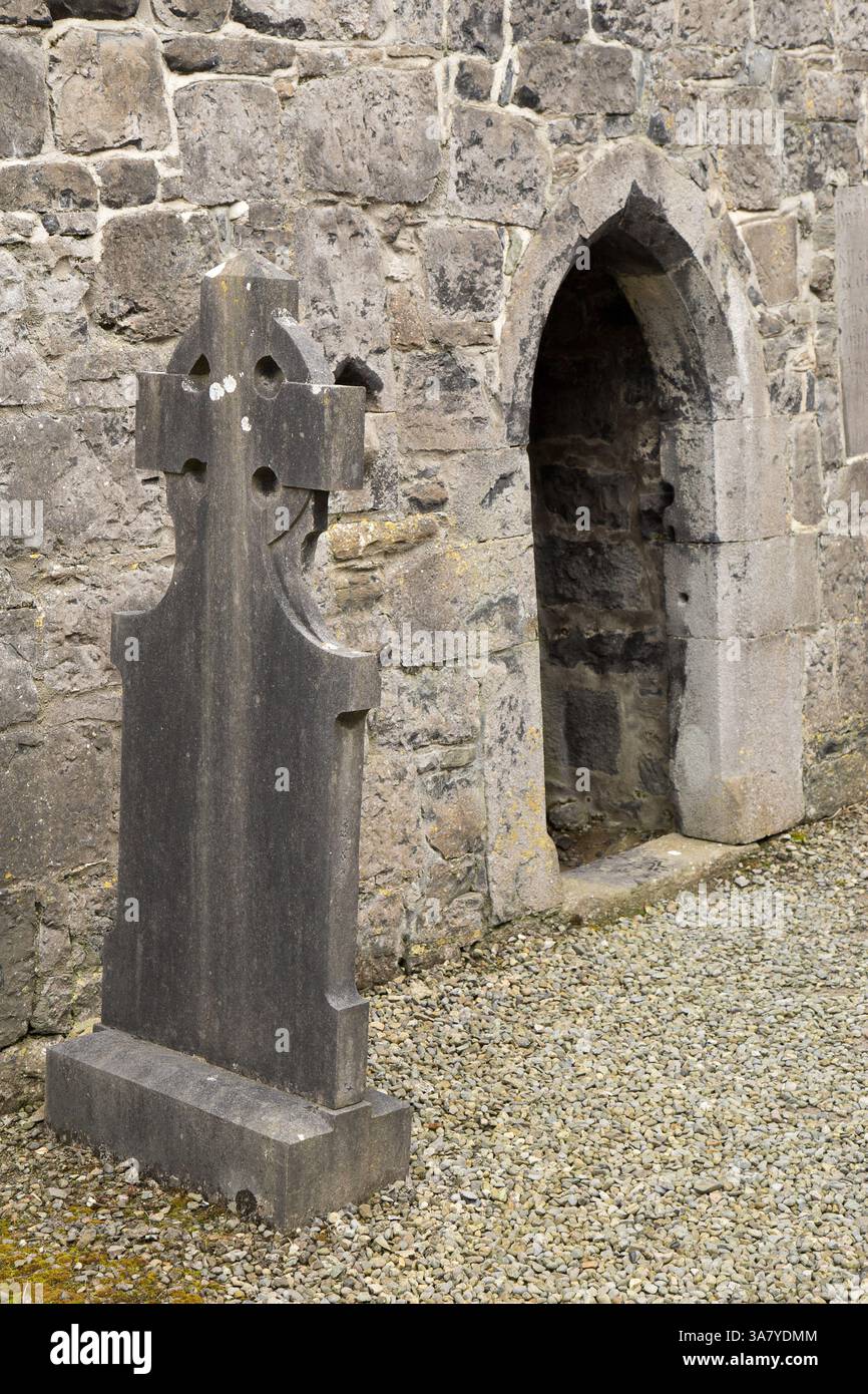 Murrisk Cemetery and abbey ruins Augustinian Friars Stock Photo - Alamy