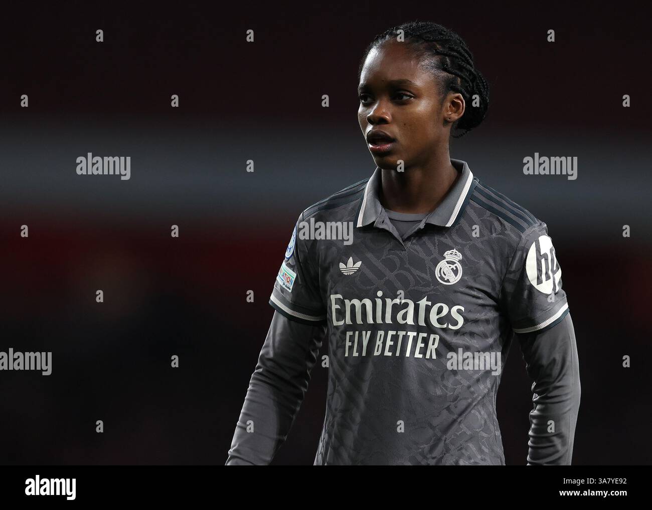 London, UK. 26th Mar, 2025. Linda Caicedo of Real Madrid during the ...