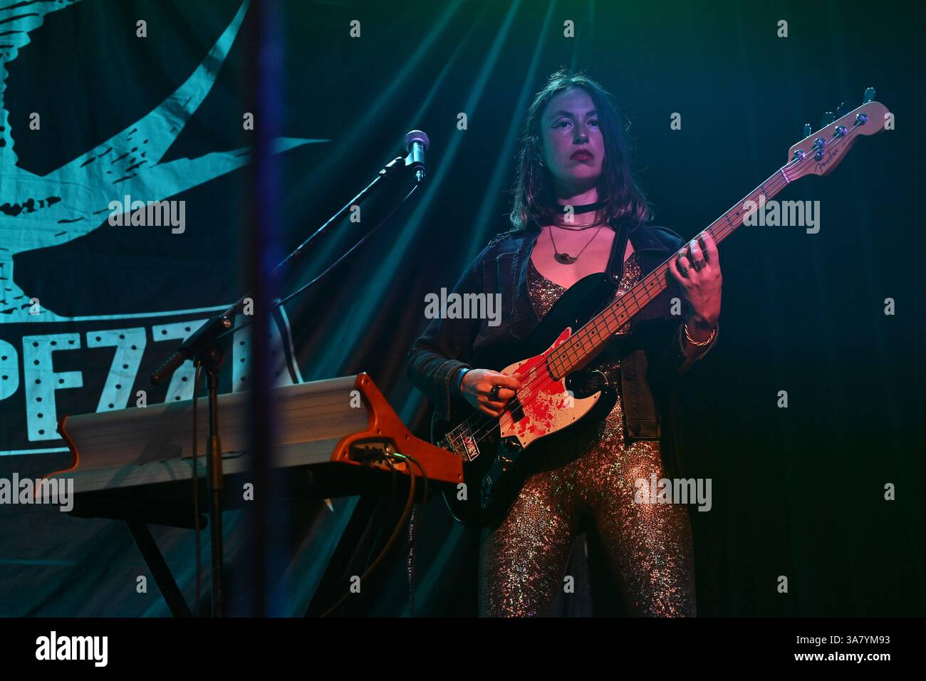 Kaj (Caterina Dolci) of Bambole di Pezza during the Tour Senza Permesso ...