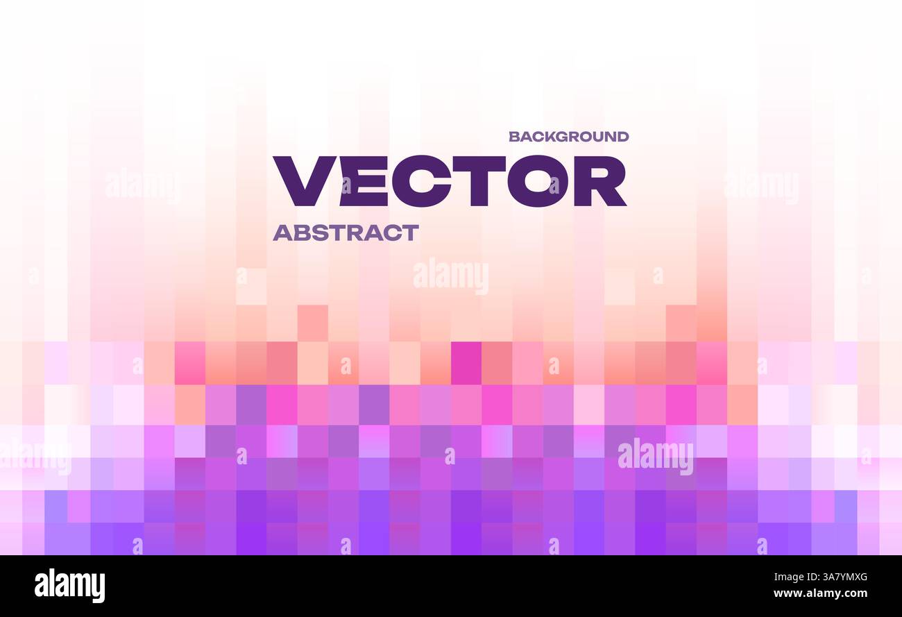 Vibrant abstract pixelated gradient background Stock Vector Images - Alamy