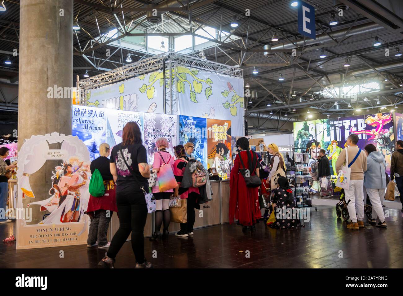 Leipziger Buchmesse In der neuen Messe präsentieren 2.040 Aussteller ...