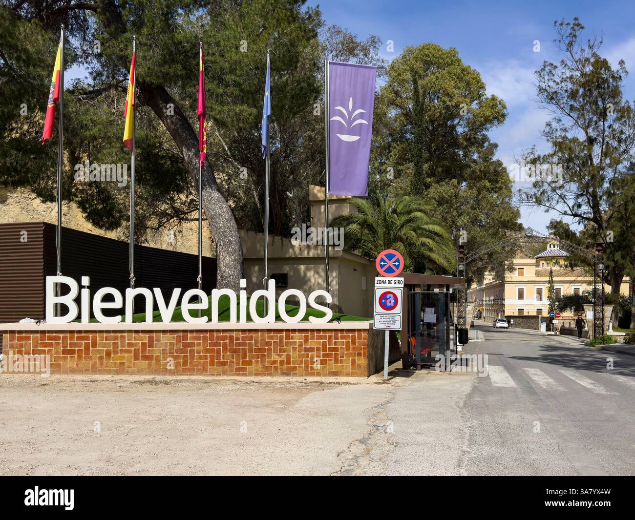 Archena, Spain; March 23, 2025: Explore the Archena Spa Entrance ...